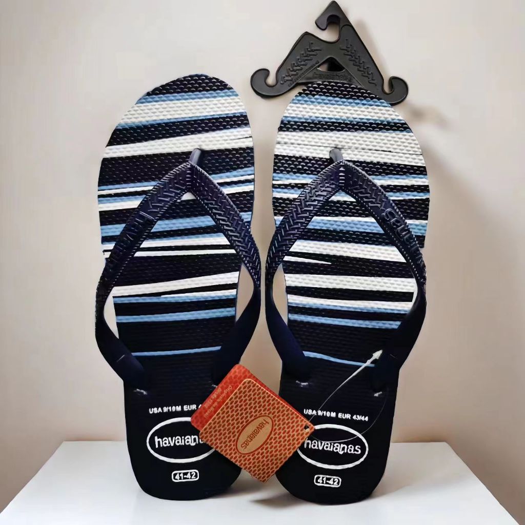 Havaianas Original Navy Blue Men's Flip-Flops. | Shopee Philippines