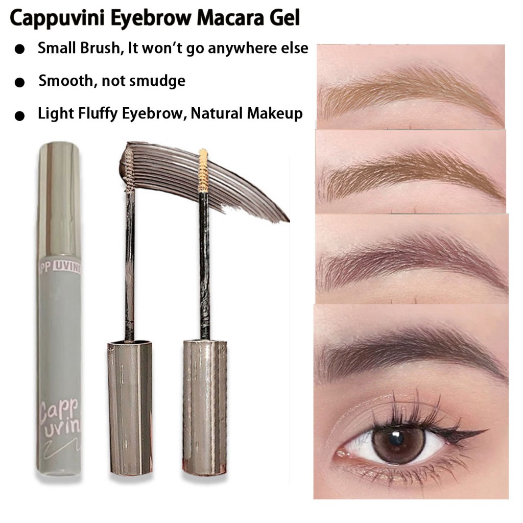 Cappuvini Long Lasting Waterproof 3D Eyebrow Mascara 4 Color Eyebrow ...