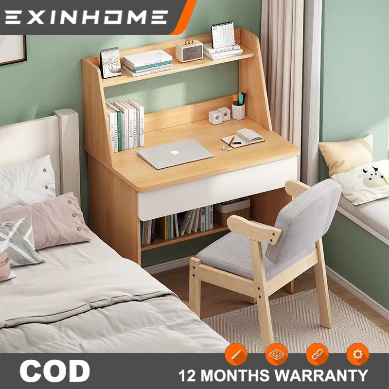 EXINHOME Simple home bedroom student study table computer desk desk ...