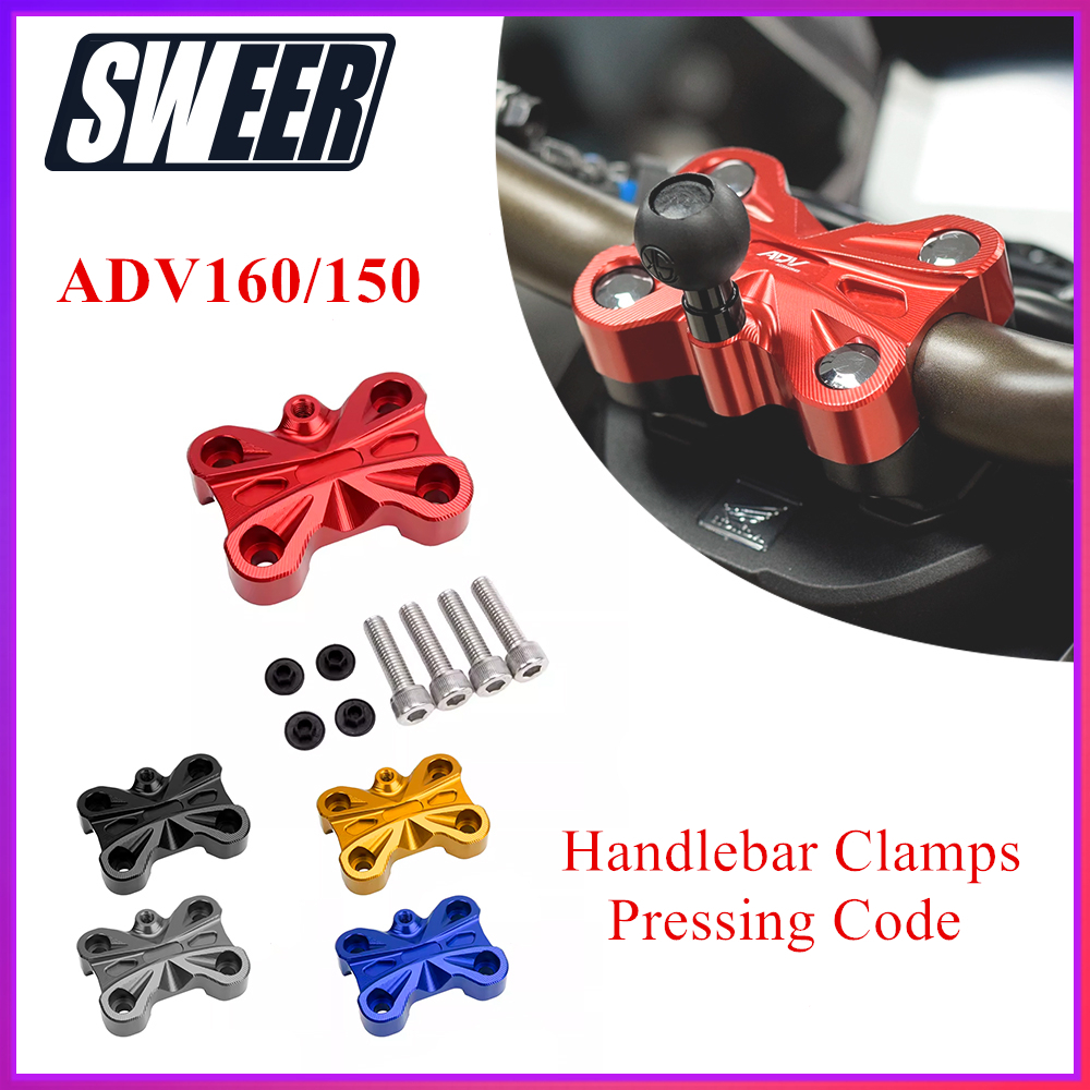 For Honda ADV 160/150 2020-2024 Mount Fixing Handlebar Compression Code ...