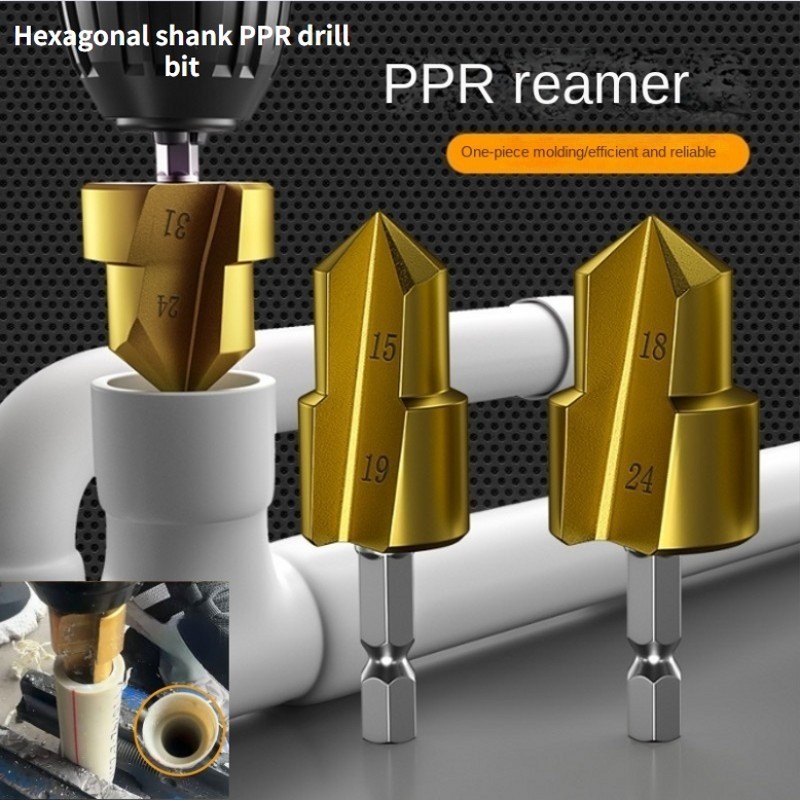 Ppr Lifting Drill Hexagon Shank 20/25/32 Step Drill Step Drill Four Six ...