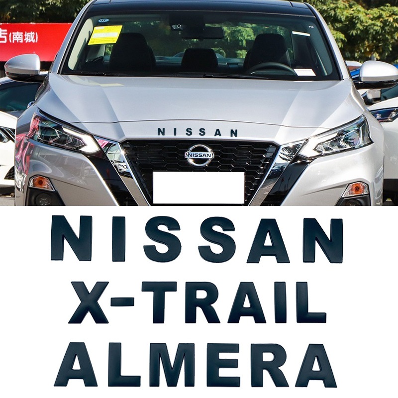 3D Metal Letters Logo For Nissan NISMO X-Trail Grand Livina Juke Navara ...