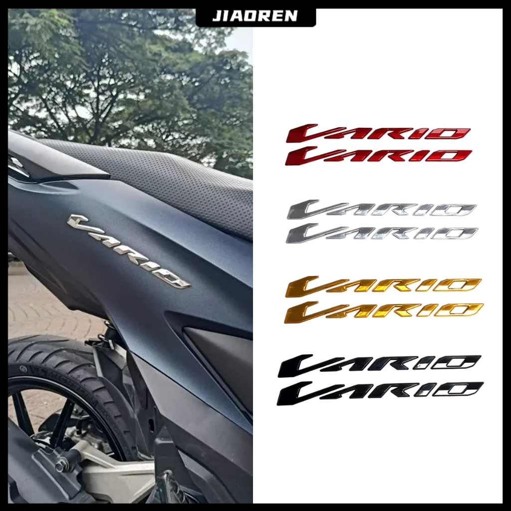 vario emblem for honda vario 125 150 160 motorcycle 3d logo | Shopee ...