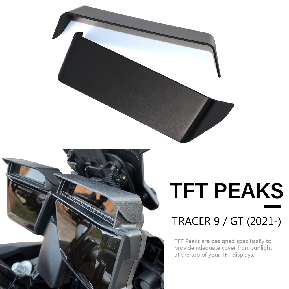 Motorcycle TFT Peaks For Yamaha Tracer 9 Tracer9 GT 2021 2022 2023 ...