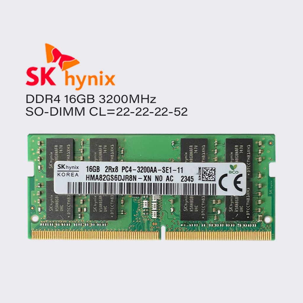sk hynix 16gb 8gb 4gb 3200mhz ddr4 ram laptop sodimm memory pc4 1.2v ...