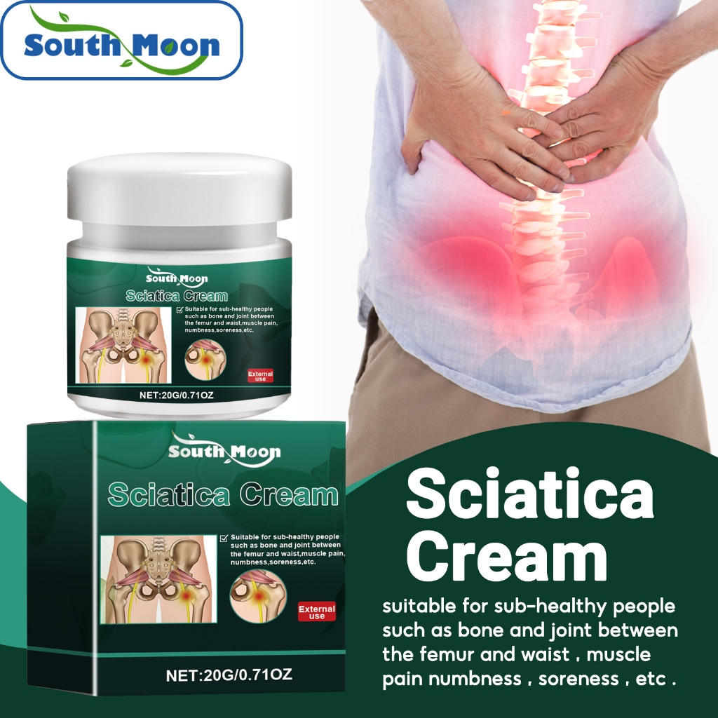 South Moon Sciatica Cream 20g Lumbar Disc Herniation Plaster Leg Cramp ...