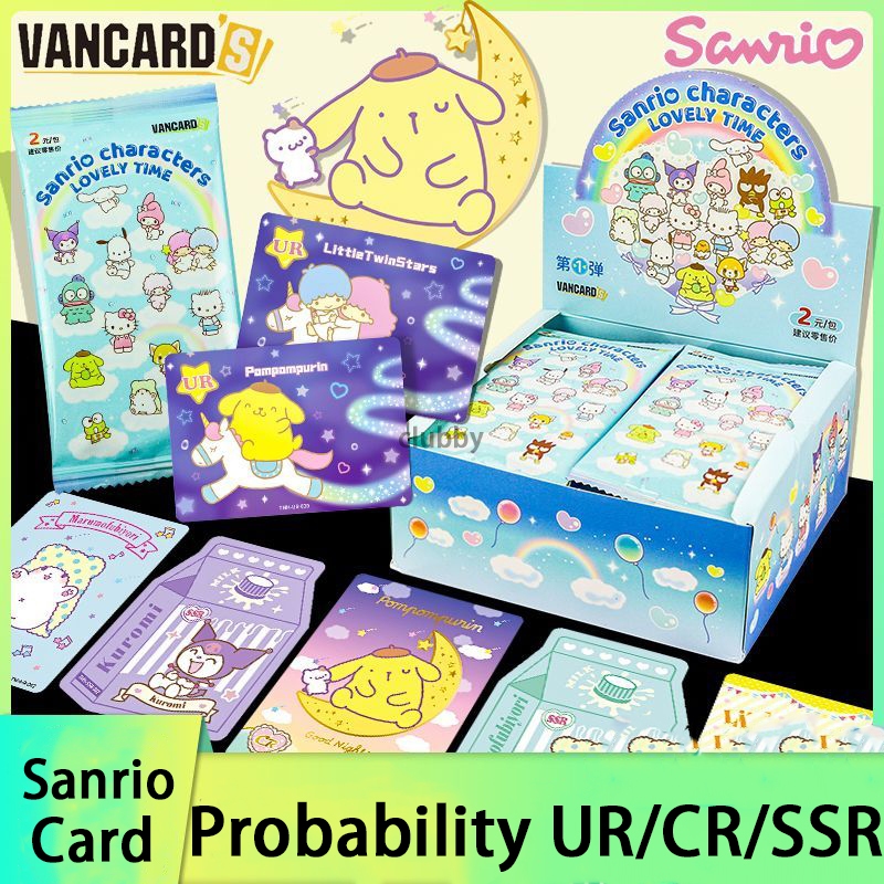 Sanrio Card Kuromi Melody Peripheral Rare SSR/UR/CR Flash Cards Fan ...