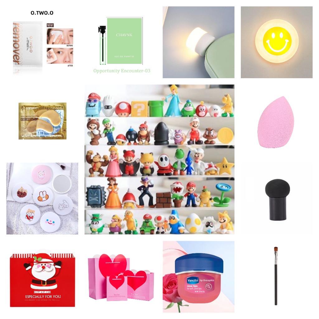 Randomly 1PCS Random Gift Sent Toys Little Mirror Powder Puff Beauty ...