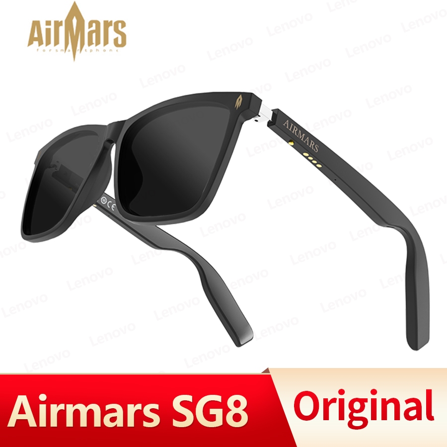 Airmars SG8 Wireless Bluetooth 5.4 Sunglasses Music Player HiFi HD Calls With Microphone For ...