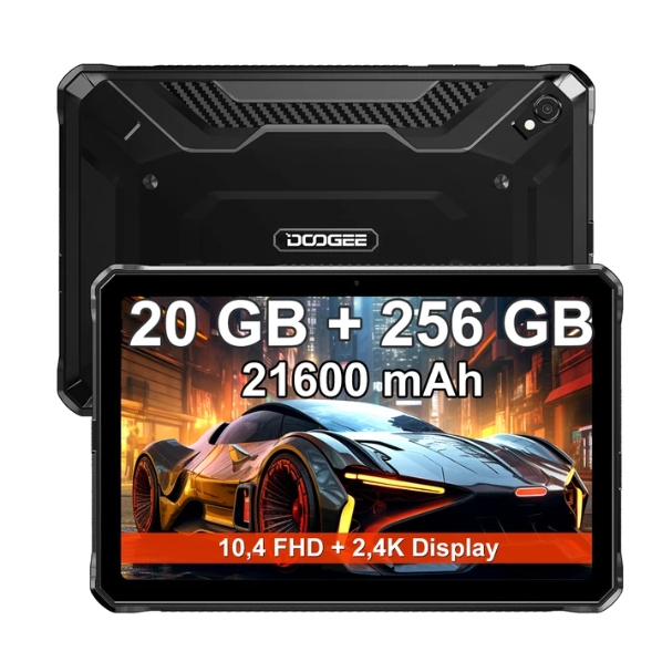DOOGEE R20 Rugged Tablet 10.4 inch 2.4 K Display Helio G99 Octa Core ...