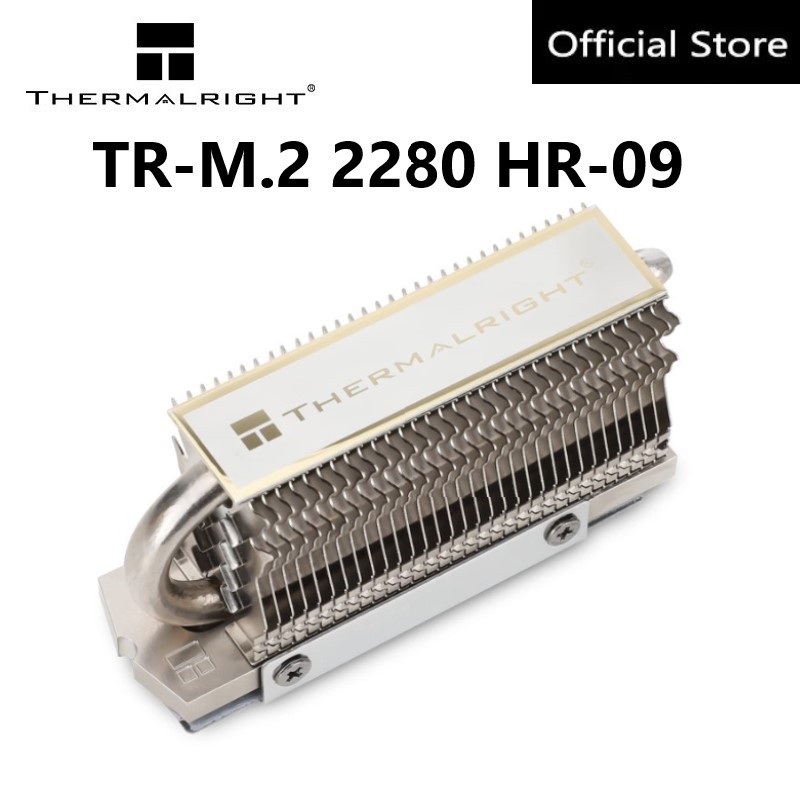 Thermalright HR-09 M.2 2280 SSD Heatsink with Thermal Silicone Pad for ...