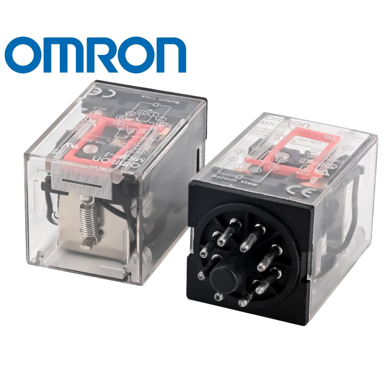Omron Middle Relay Electromagnetic Relay MK2P-I/MK3P-I (with Base ...