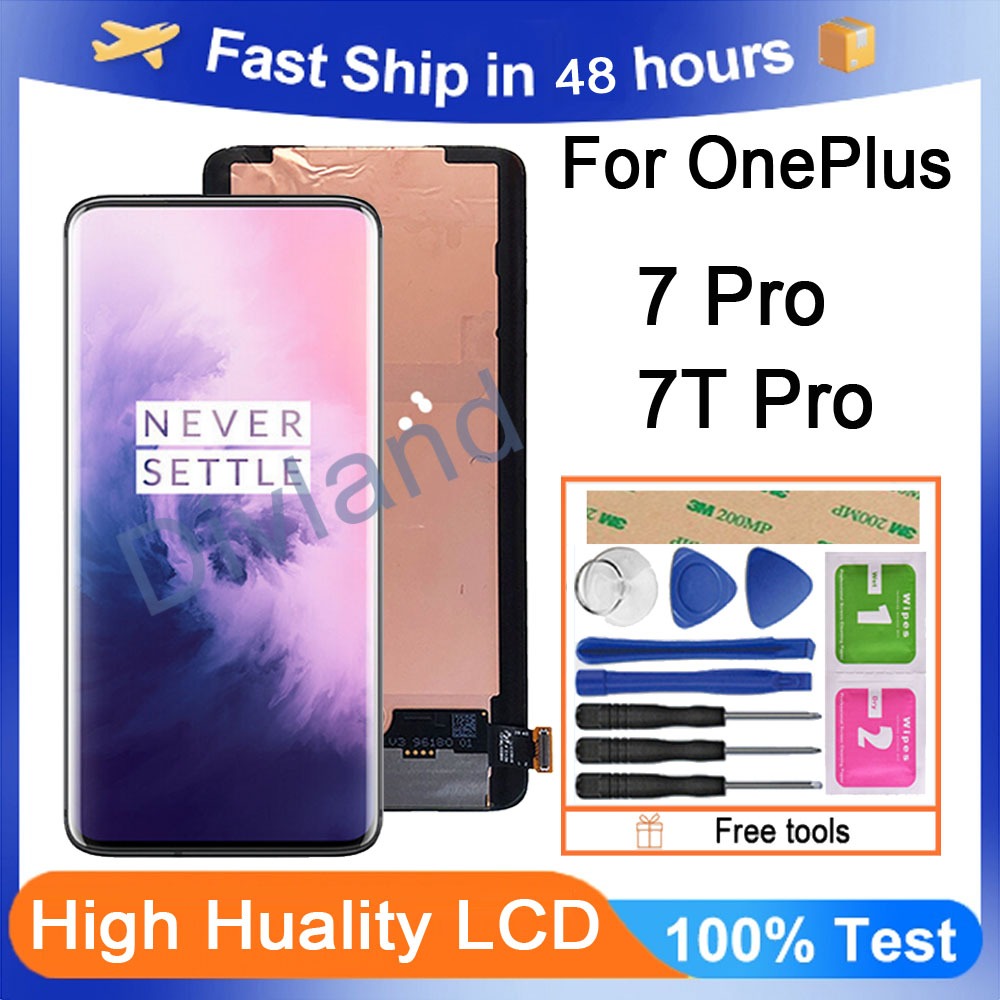 Original AMOLED Oneplus 7 Pro 7T Pro LCD Display Touch Screen 1+7T Pro Replacement | Shopee ...