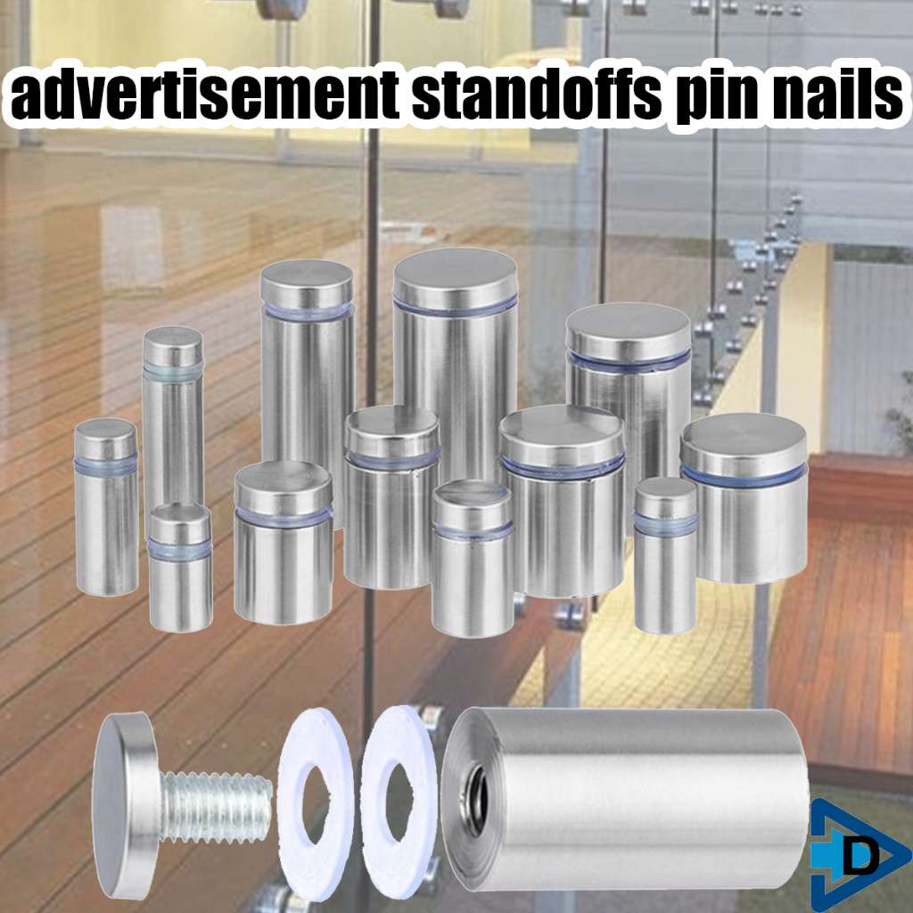 Screws for Sign Acrylic Signages Signage Glass Standoffs Screw Mounting ...