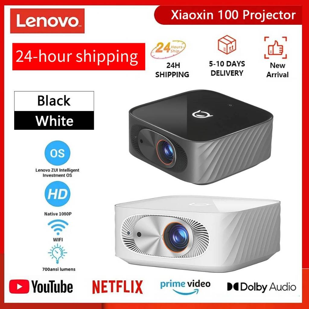 Lenovo Xiaoxin 100 Projector Smart 4K Ultra HD Auto Focus High ...