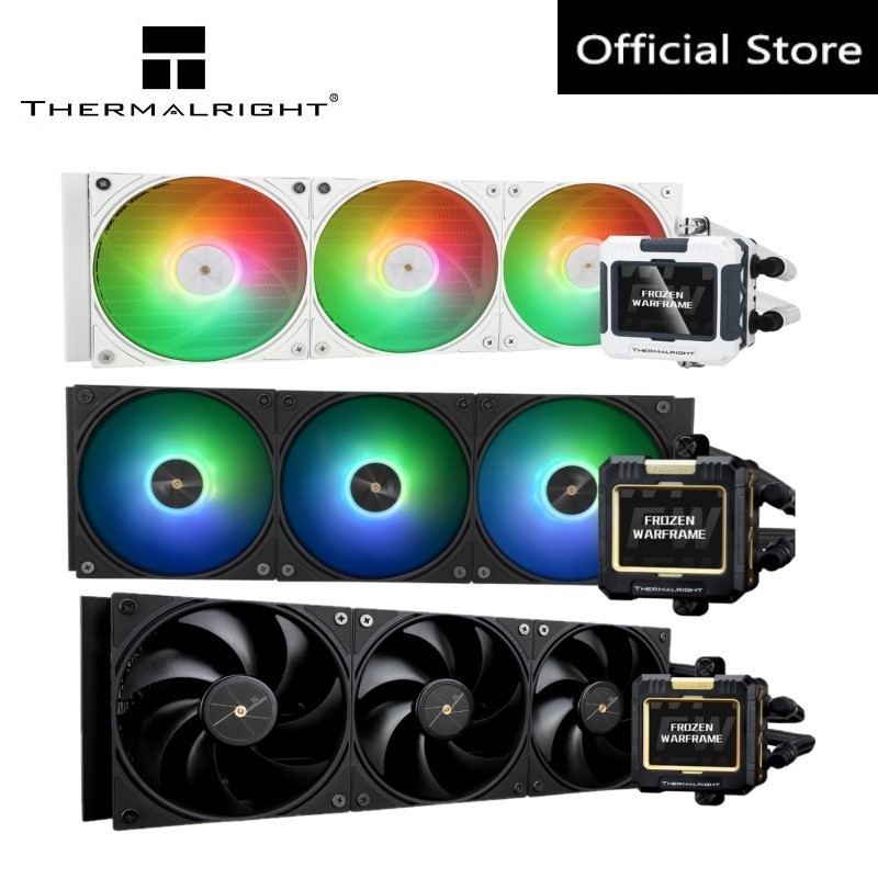 Thermalright FW360 ARGB CPU Liquid Cooler 2.4 Inch IPS 3*PWM Fan Water ...