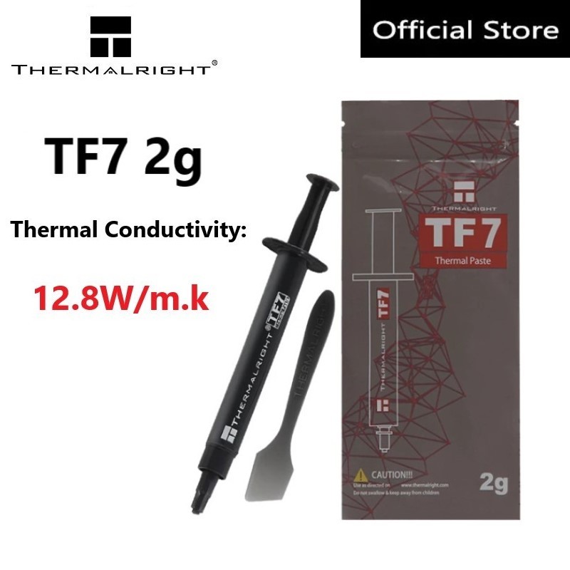 Thermalright TF7 2g Thermal Conductivity is 12.8W/m.k Thermal Paste Compound for Coolers Graphic ...