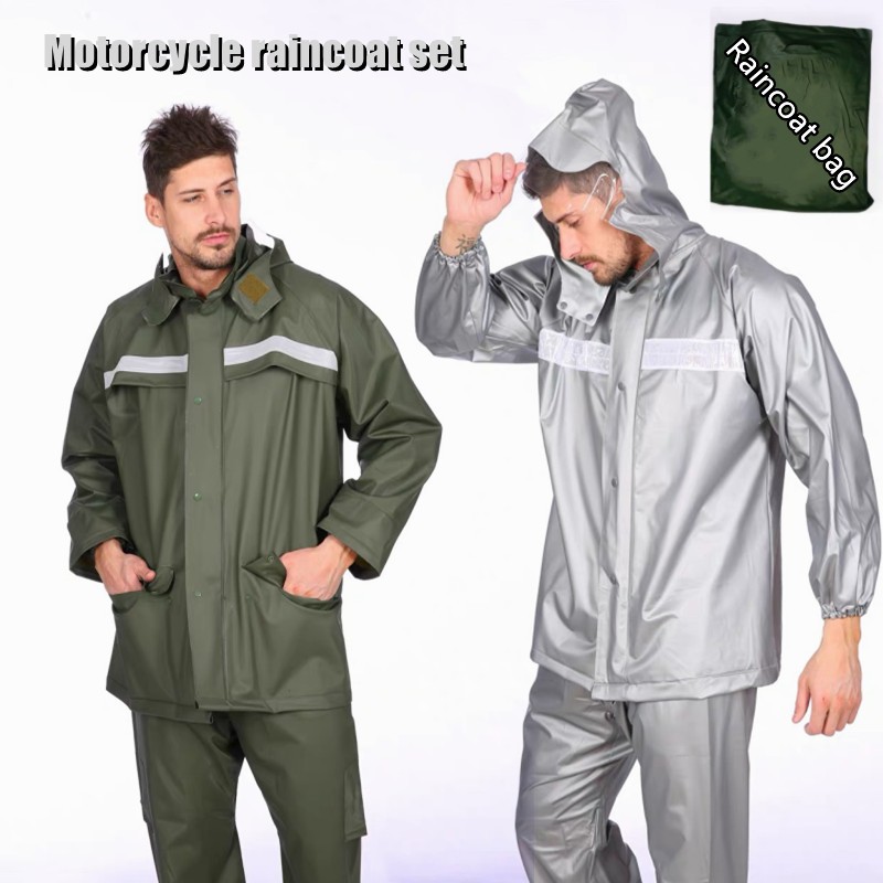 COD Titanium raincoat rubberized makapal kapote popular rain coat ...