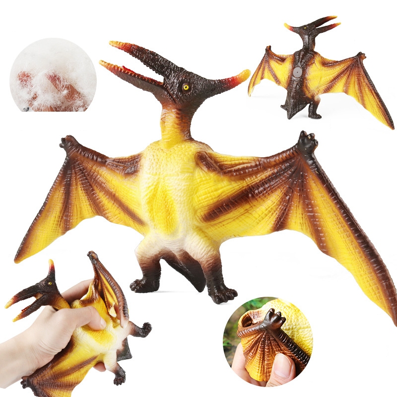 Soft Rubber Dinosaur Quetzalcoatlus Pterosaur Pterodactyl Jurassic ...