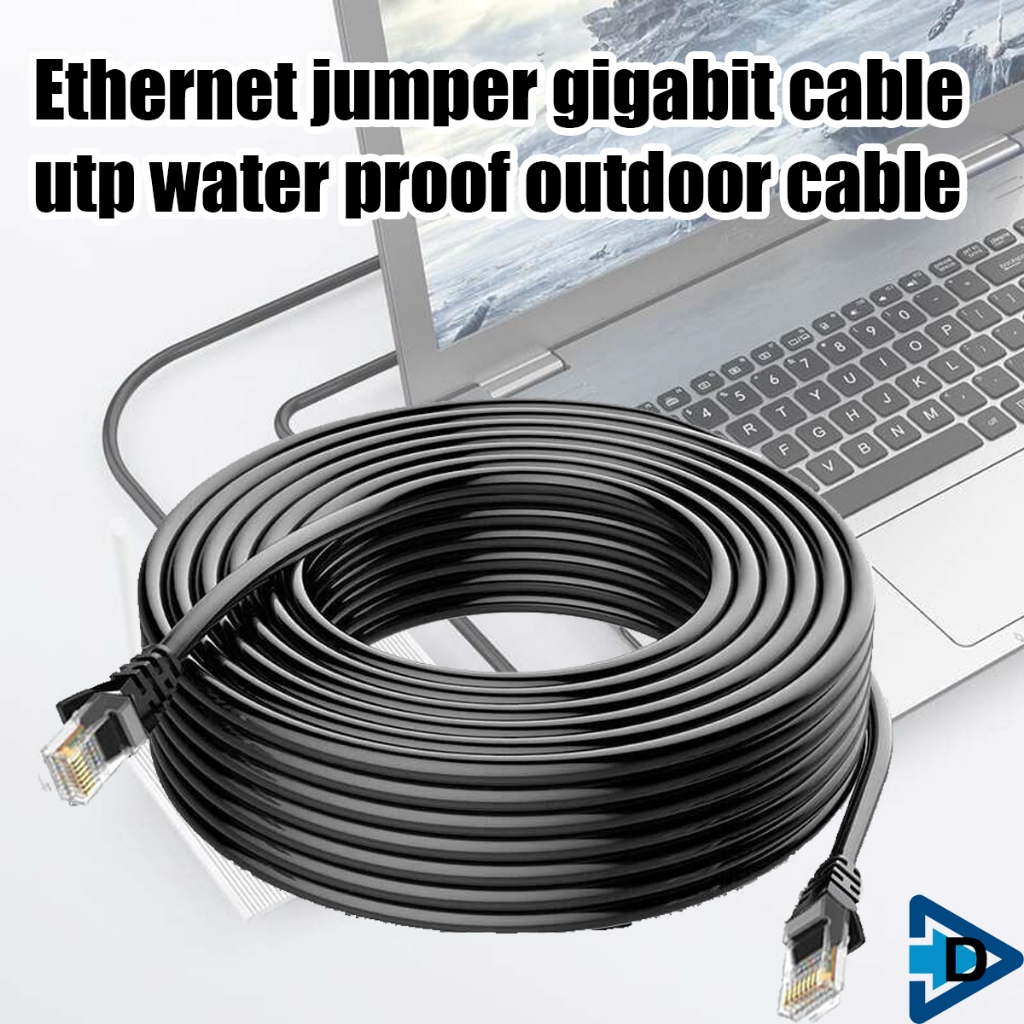 Gold-plated Ethernet Cable internet Lan cable RJ45 cable double-layer ...