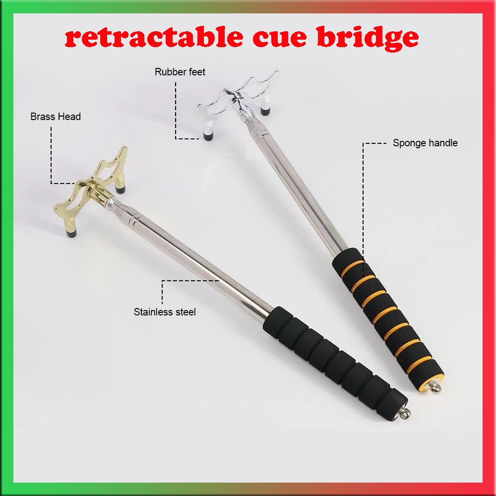 Billiard accessories retractable cue bridge - pool bridge head Plastic ...