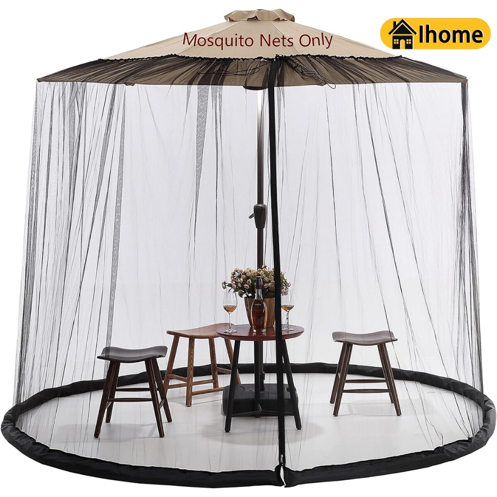 Mosquito Net Patio Garden Canopy Zipper Mosquito Net for Outdoor Patio ...