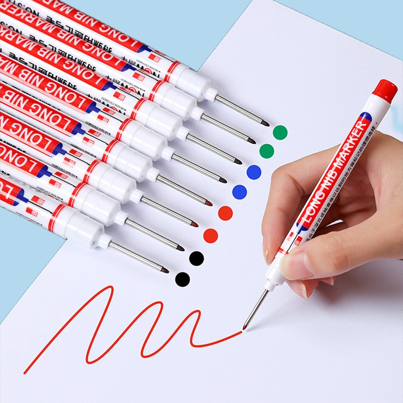 Long Head Marker Pen 20mm Deep Mouth Tile Marker Pen Quick-Drying Oily ...