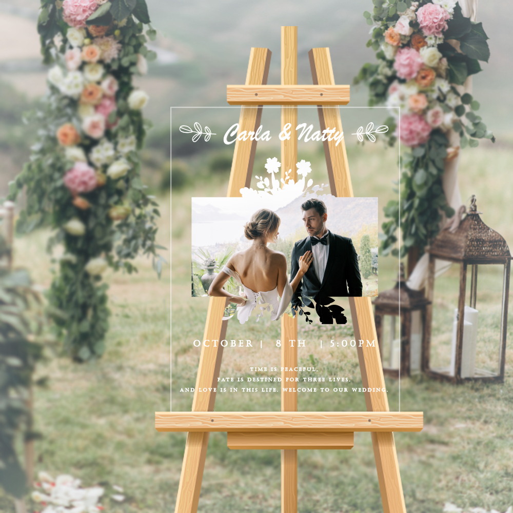 Wedding Signage - Welcome Board For Wedding Free Layout Custom Photo ...