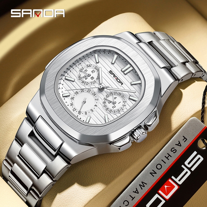 SANDA 7053 Simple Luxury Personalized Fashion Stainless Steel ...