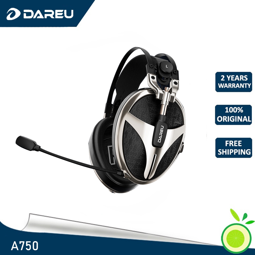 DAREU A750 Esports headset Bluetooth wired wireless low latency headset ...
