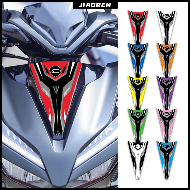 Honda Click 125i 150i v2 one piece sticker for motorcycle front printed ...
