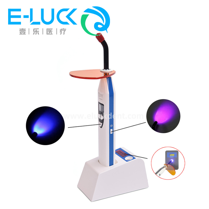 Dental LED Blue &Purple Curing Light With Photometer Cure Lamp Meter ...