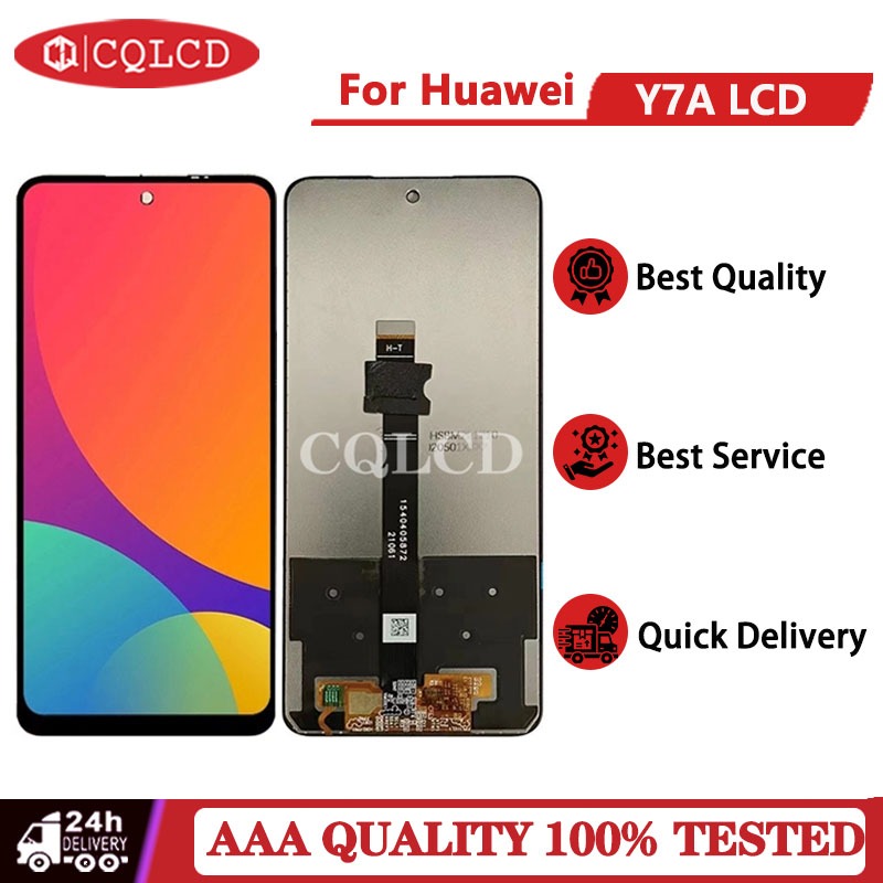 For Huawei Y7A LCD Display Touch Screen Replacement Digitizer Assembly ...