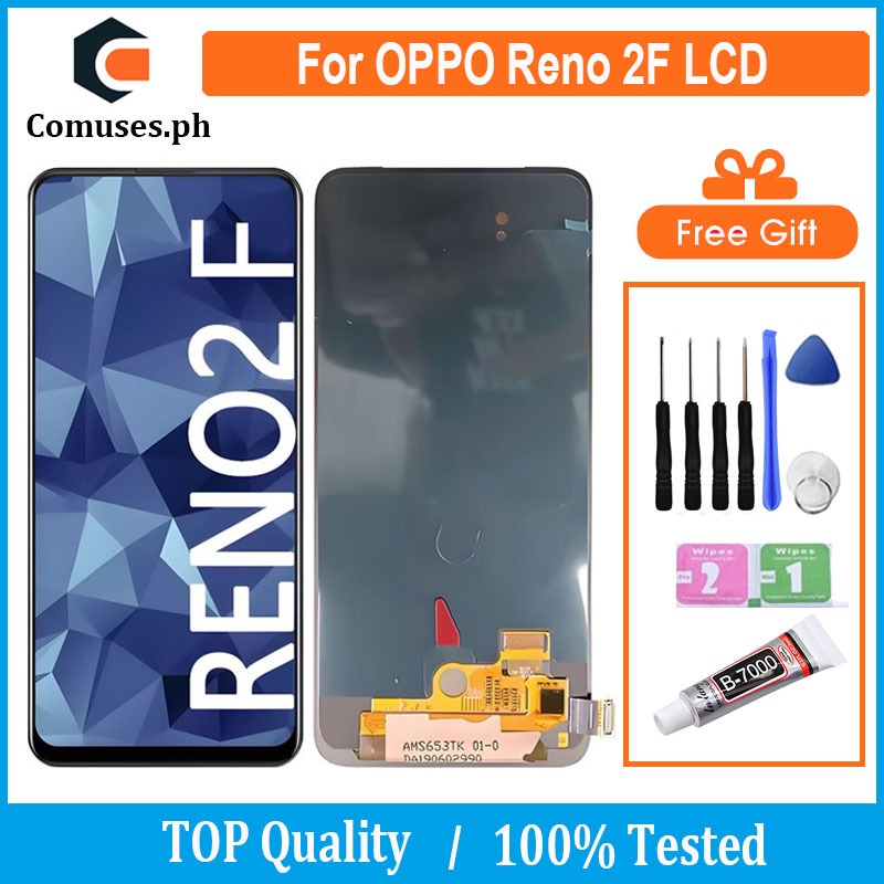 COMUSES LCD For Reno 2F LCD Display Touch Screen Digitizer Assembly ...