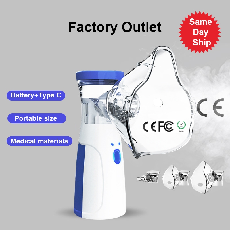 nebulizer machine portable, handheld mini inhaler, ultrasonic automatic ...