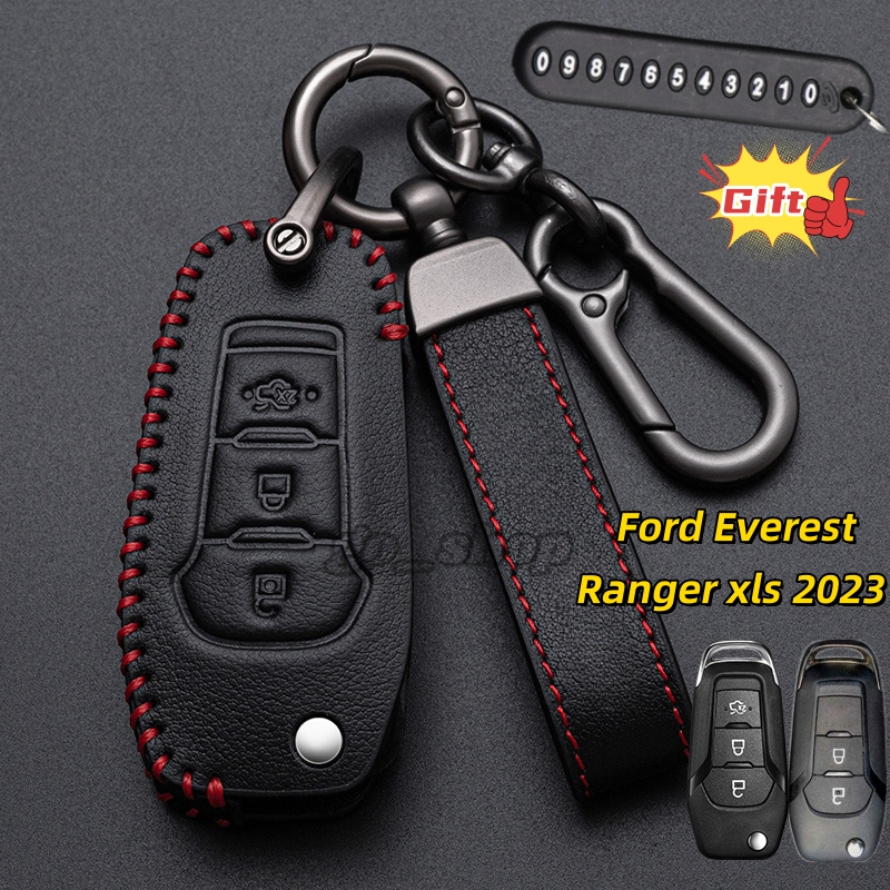Ford EVEREST Flip Folding Car Key Case Cover for Ford ranger xls 2023 ...