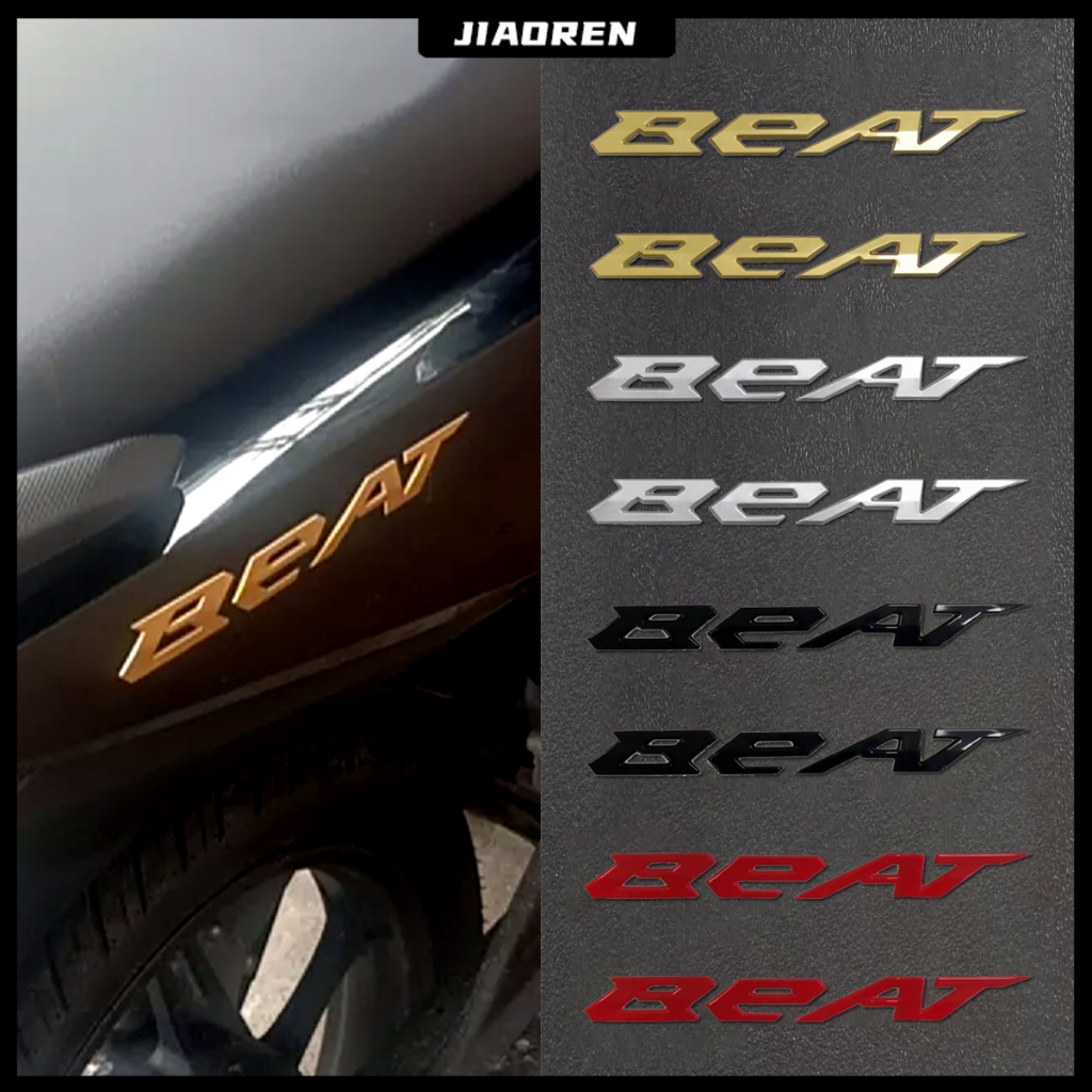 2Pcs BeAT emblem for honda motorcycle logo With 3M Glue 3d Embossed ...