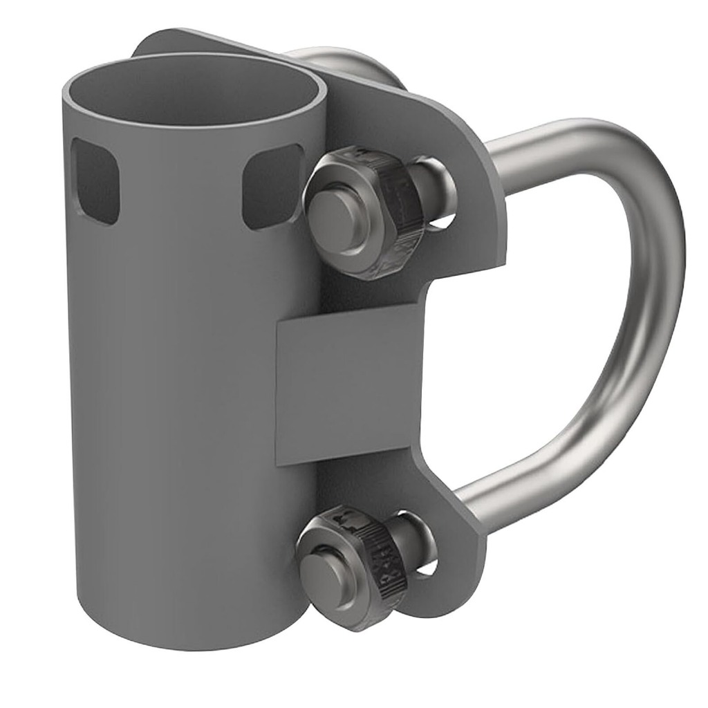 [CSS]Aerial Mast Pipe Bracket Stainless Steel 30mm To 50mm Adjustable U ...