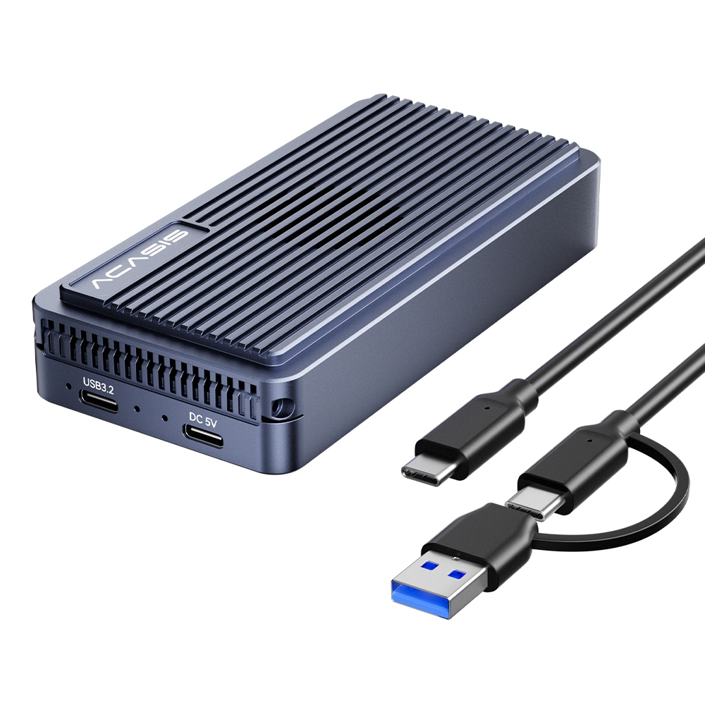 ACASIS USB3.2 20Gpbs M.2 NVME SSD Dual Hard Disk Case 2/4Bay M.2 NVMe ...