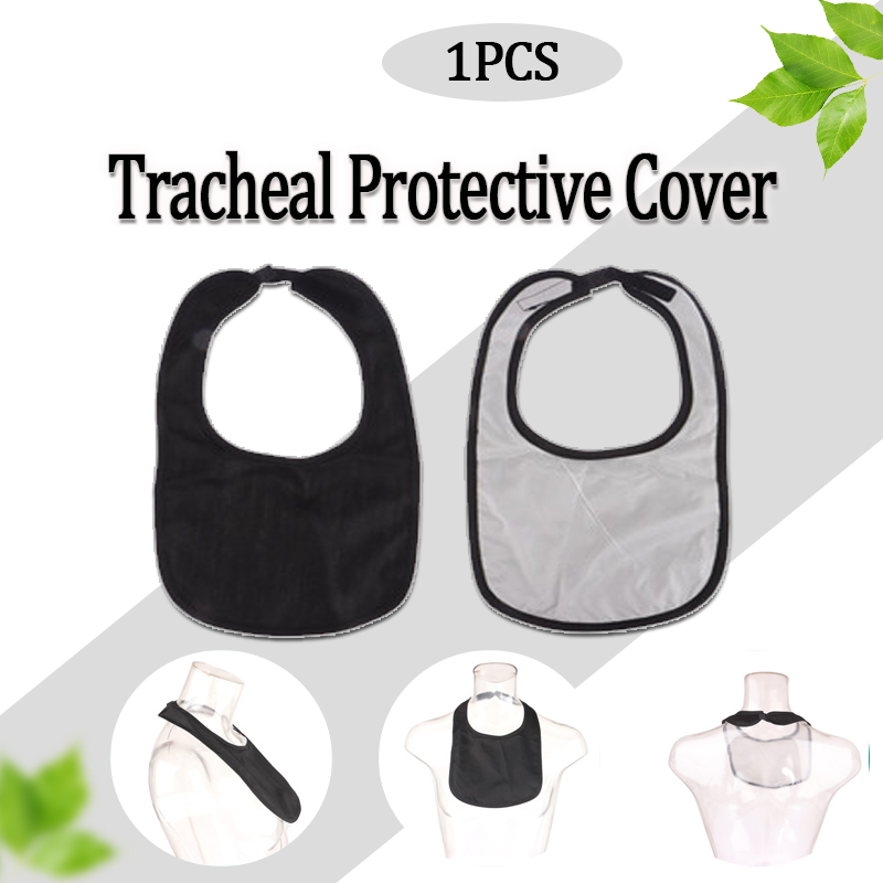 Tracheal Cannula Shield Tracheostomy Tube Wind Cap Dust Cover Black ...