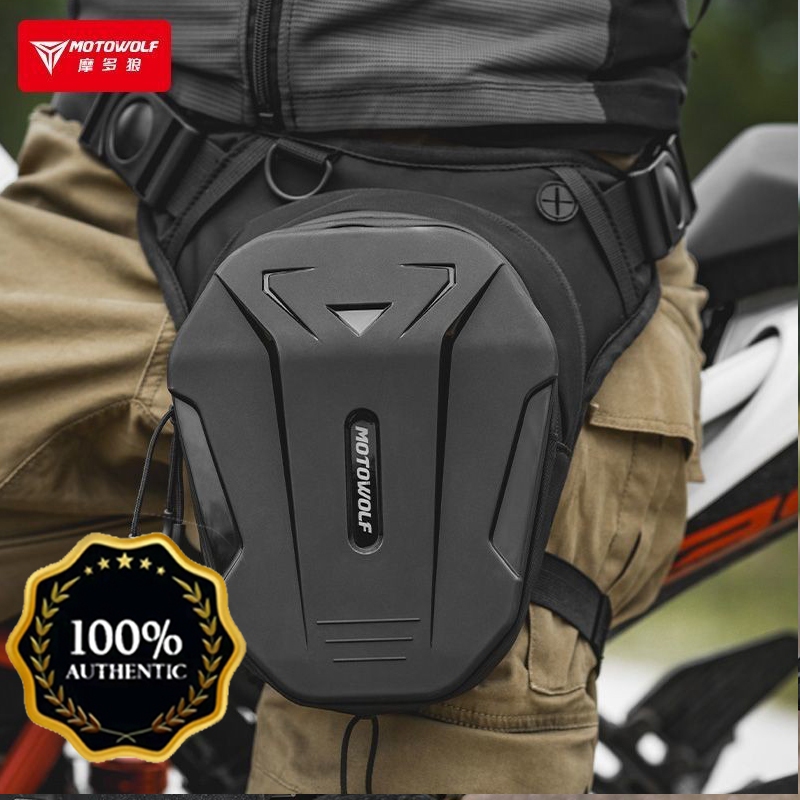 Motowolf Motorcycle Riding Leg Bag Motorcycle Waist Bag Expandable ...
