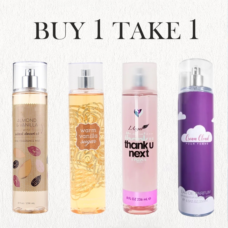 Buy 1 Take 1 Sweet Signature Vanilla Collection Fine Fragrance Mist 236ML | Shopee Philippines