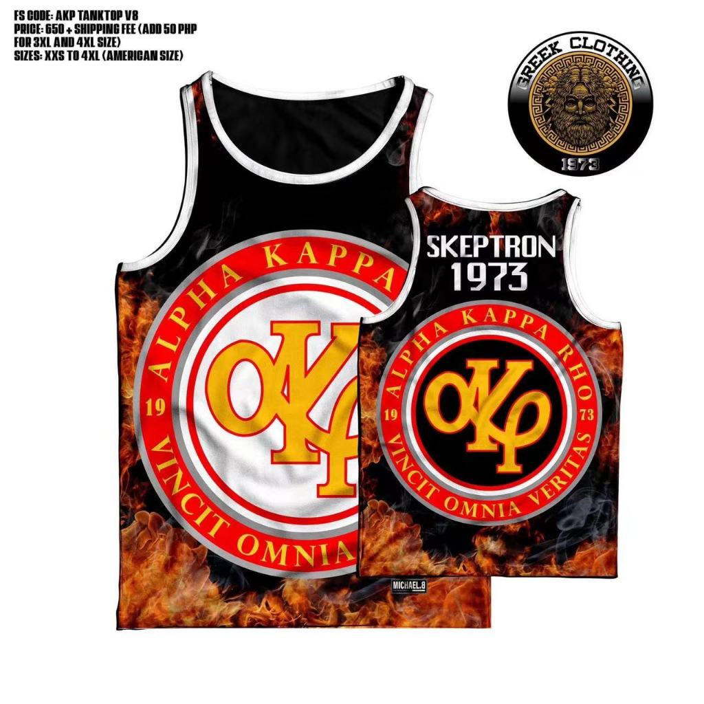 AKP 1973 Alpha Kappa Rho V34 52th【Free Custom】 New Design Anniversary ...