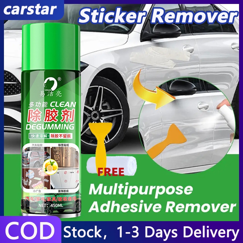 Sticker Remover Spray 450ML Car Sticker Remover Car Window Film ...