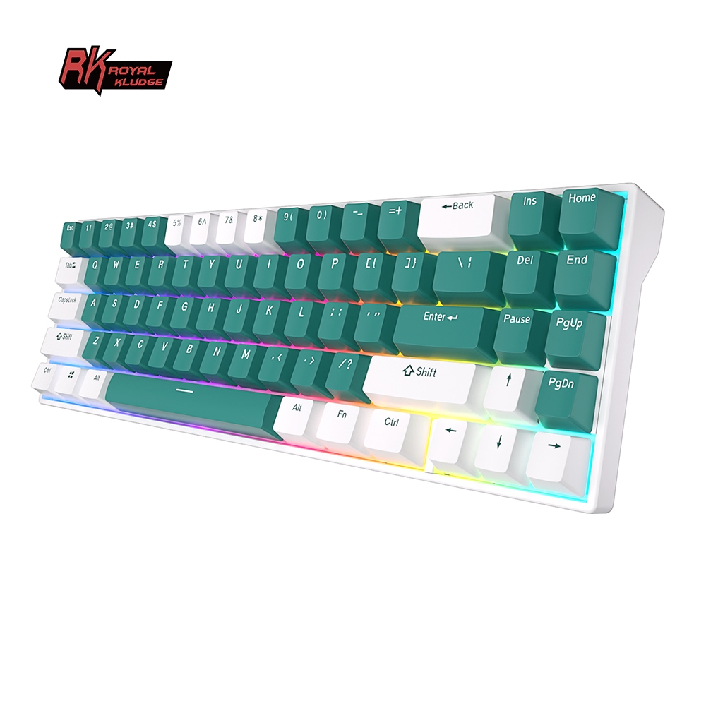 Royal Kludge RK71 RGB Backlit 71 Keys Design Wireless Mechanical ...