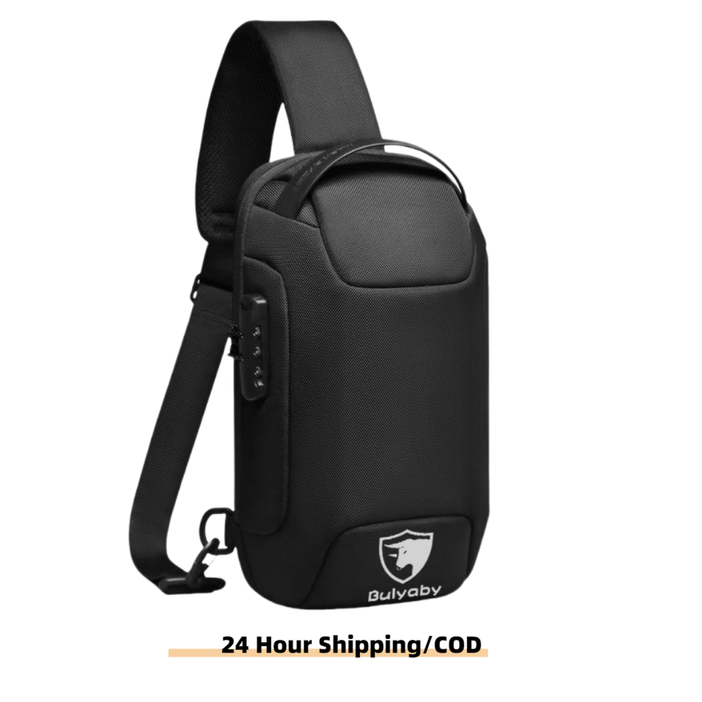 Motorcycle Sling Bag Backpack Hard Shell Storage Waterproof For Men ...