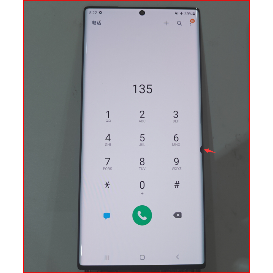 6.9''Amoled with defects scratches For Samsung Galaxy Note 20 Ultra ...