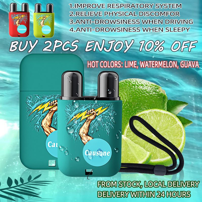 Lamuseland Double Hole Vital Oil Super Cool Energy Bar Cool Nostril ...