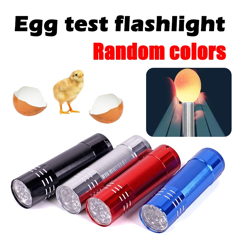 9LED Incubator eggtester Egg test flashlight Egg candling lamp for cold ...