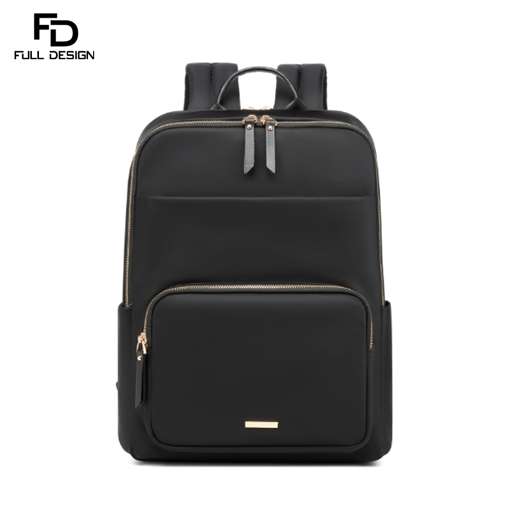 FULL DESIGN Women Large Capacity Waterproof Laptop Backpack 14 Inch ...